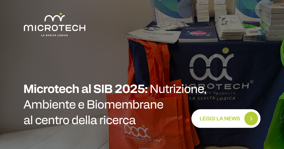 Microtech al SIB 2025 | Ricerca su Nutrizione, Ambiente e Membrane